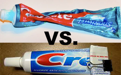 How do you squeeze your toothpaste? – Donna's Place For Everything